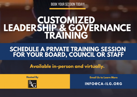 Leadership and Governance - Institute for Local Government