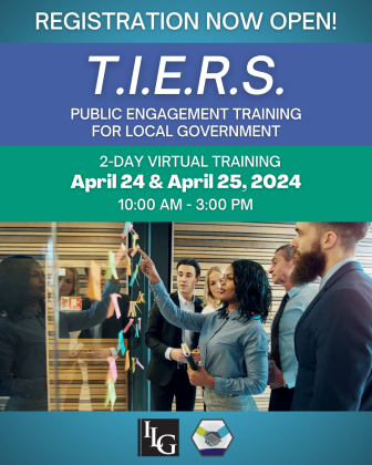 TIERS Public Engagement Framework - Institute for Local Government