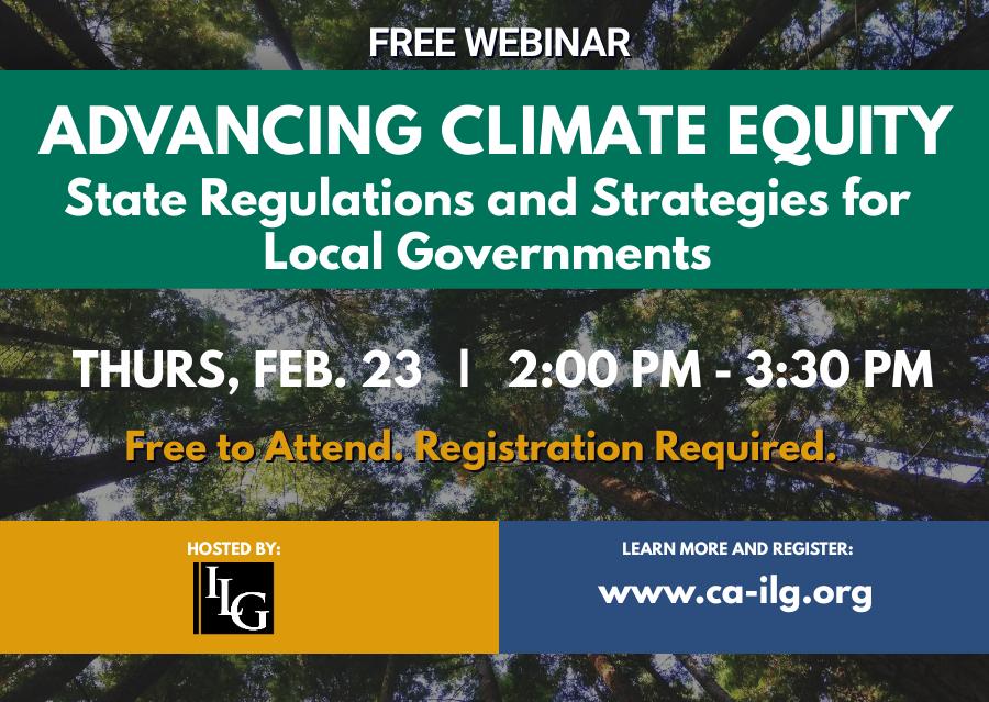 Advancing Climate Equity: State Regulations and Strategies for Local ...