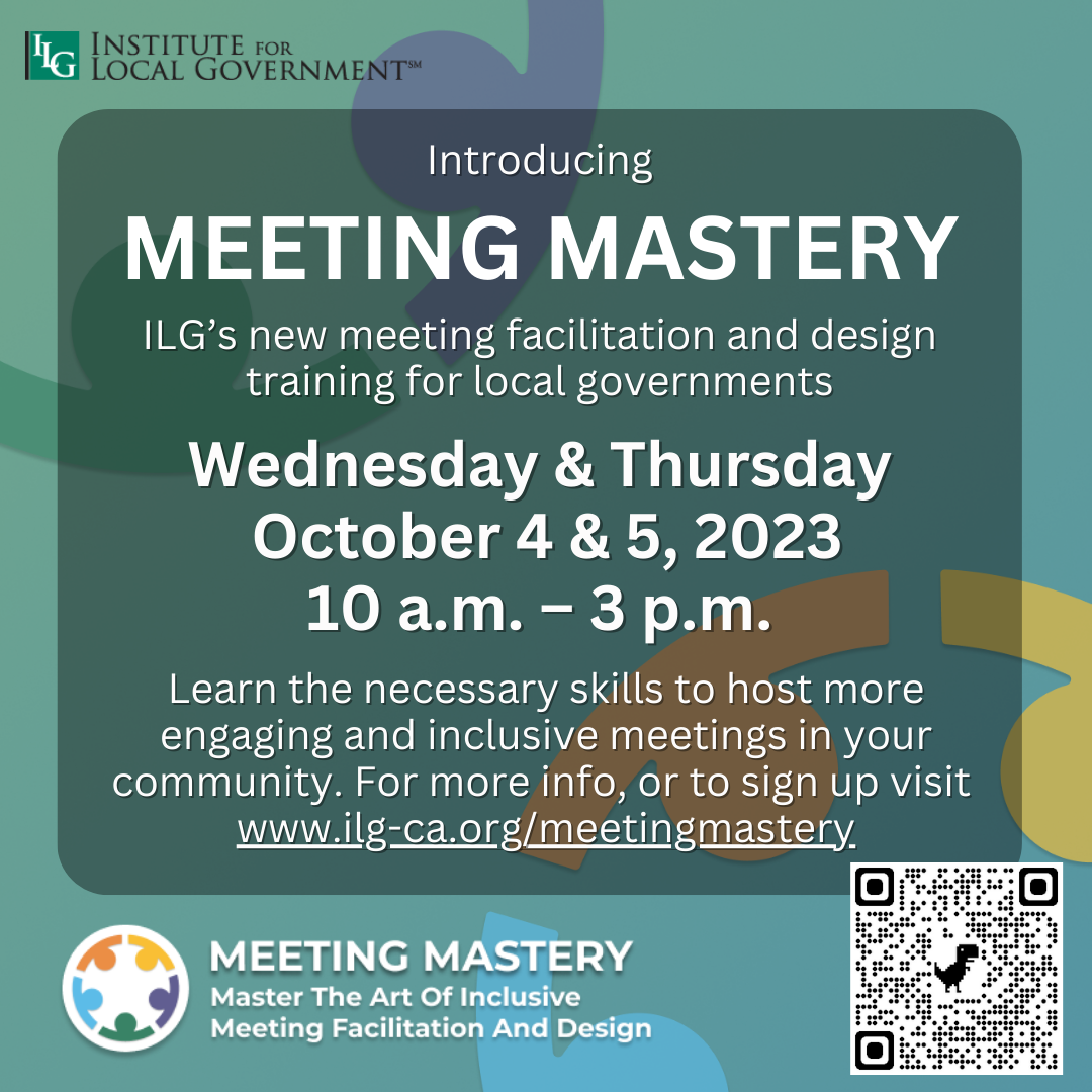 Meeting Mastery - Institute for Local Government