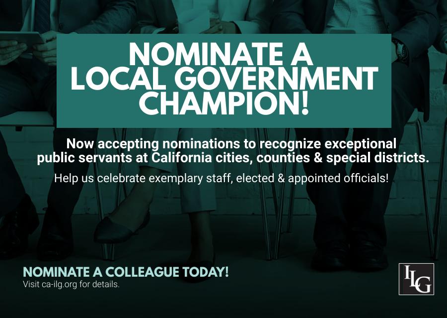 Local Government Champions - Institute for Local Government