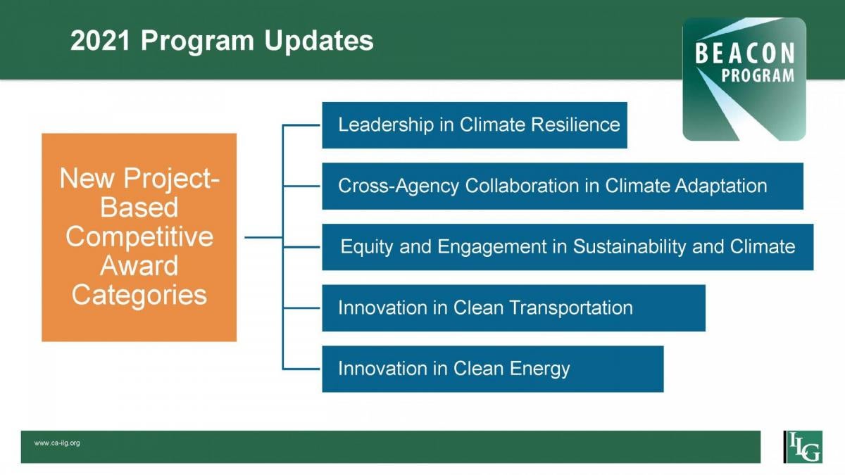 Leadership & Innovation Awards - Institute for Local Government