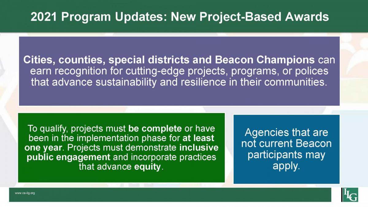 Leadership & Innovation Awards - Institute for Local Government